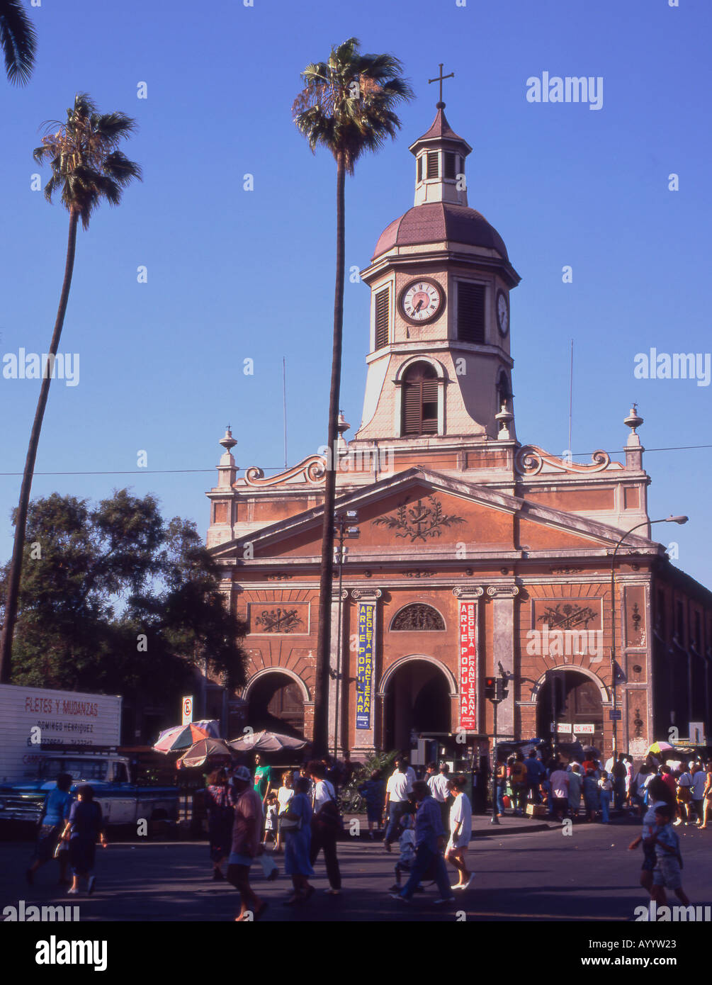 Recoleta santiago chile hi-res stock photography and images - Alamy