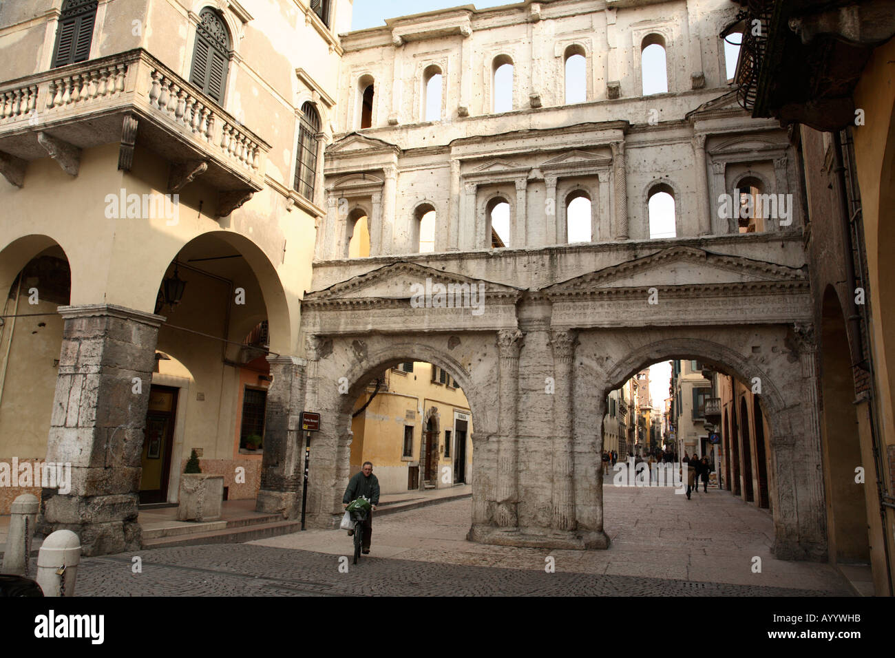 Porta verona hi-res stock photography and images - Alamy