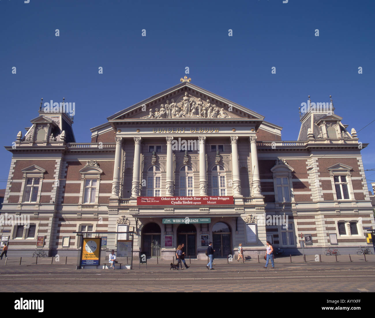 Netherlands Amsterdam Concertgebouw Stock Photo - Alamy