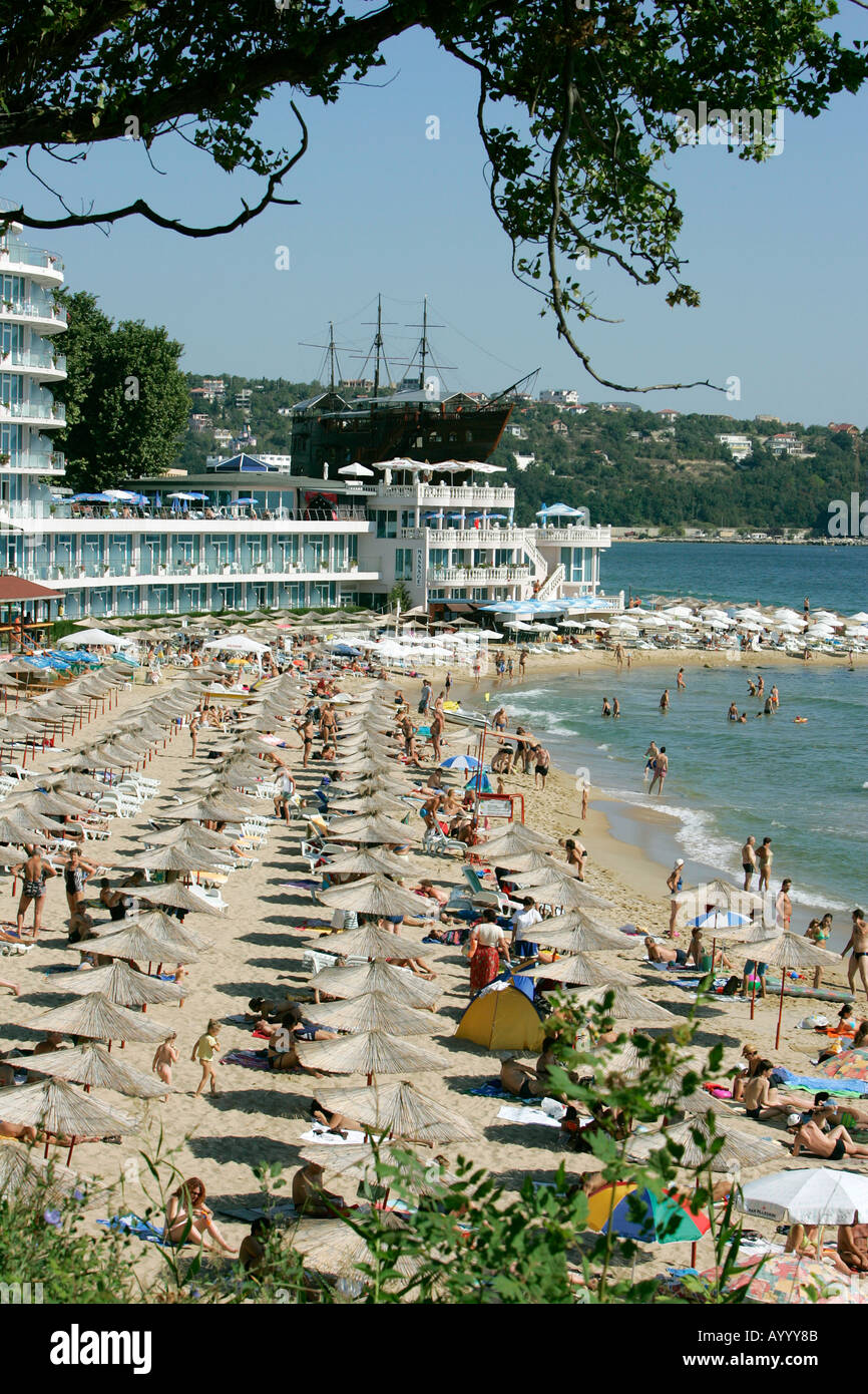 S S Constantine Helena holidays tourist chaise lounge umbrella swimming ...