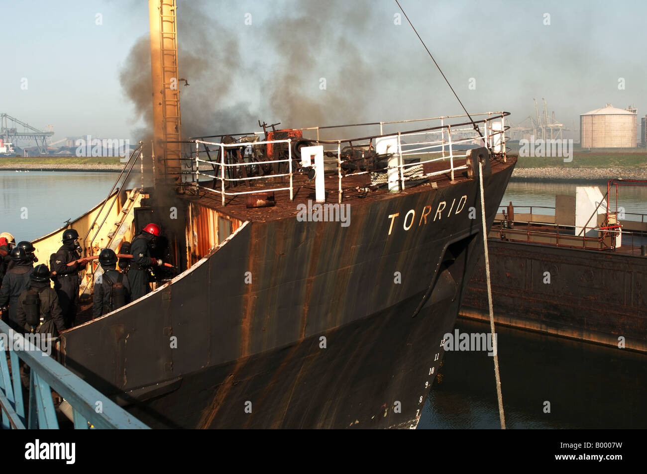 Falck Fire Fighting High Resolution Stock Photography and Images - Alamy