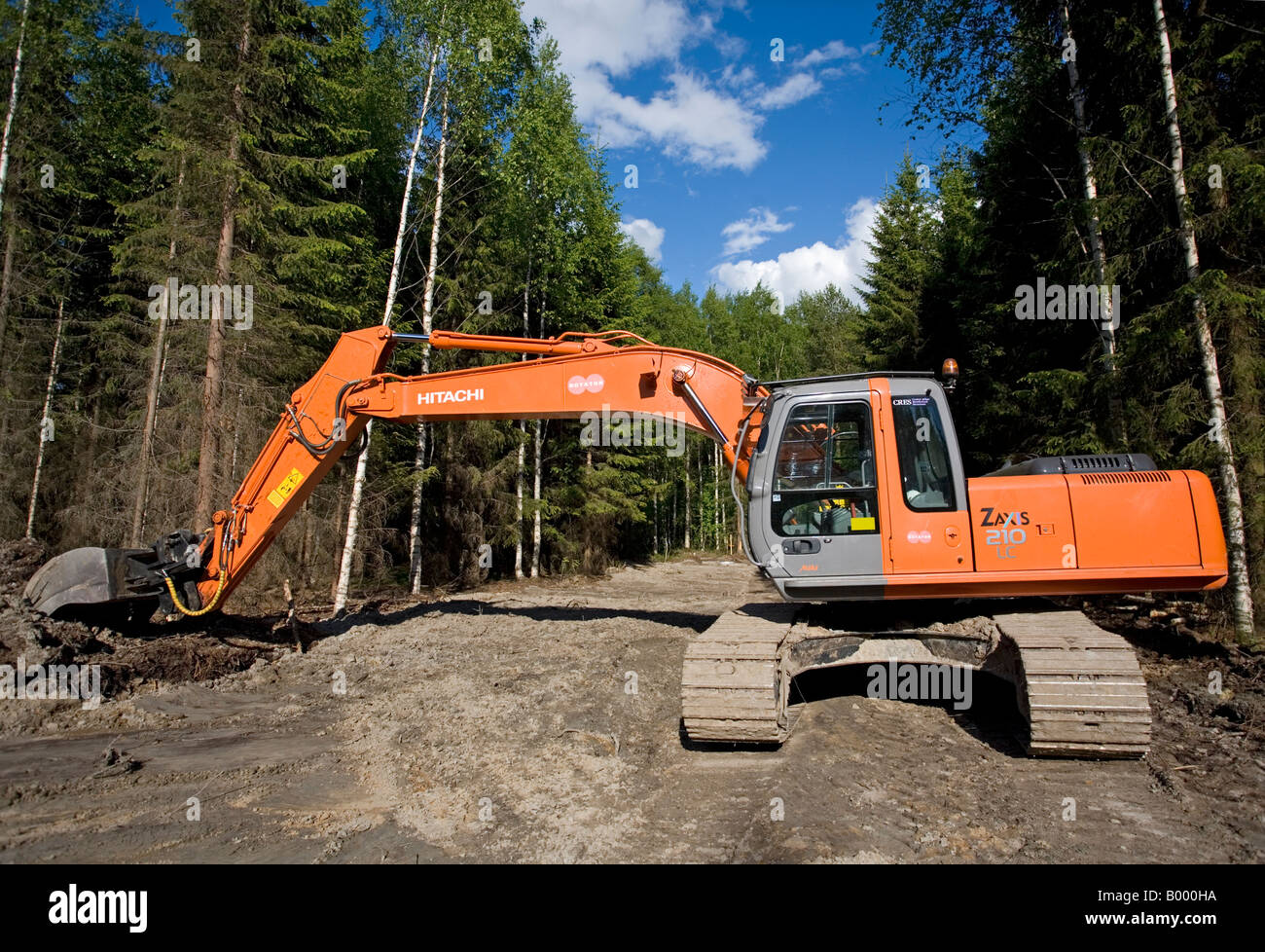 Hitachi each mover hi-res stock photography and images - Alamy
