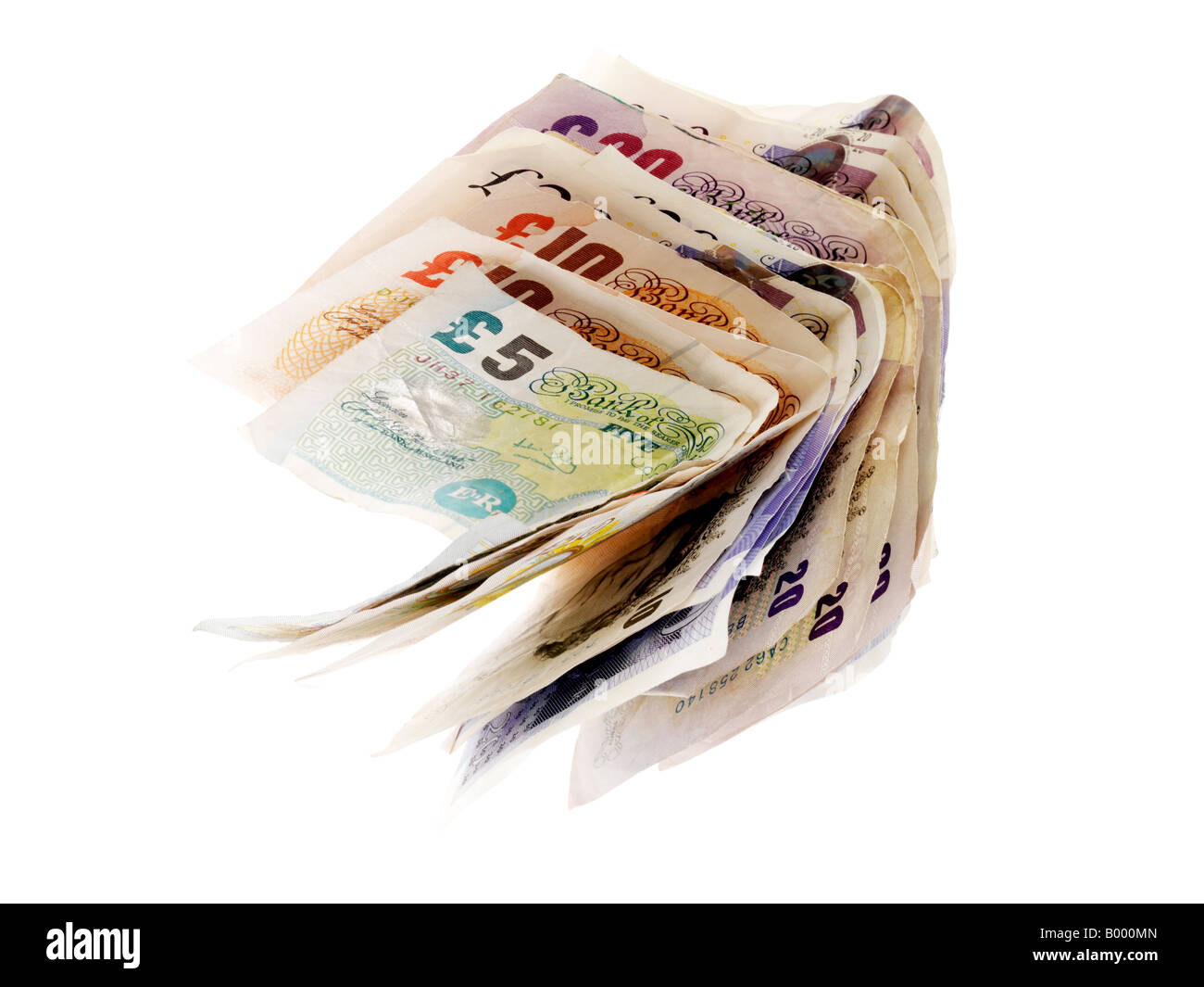 Money uk sterling fan hi-res stock photography and images - Alamy
