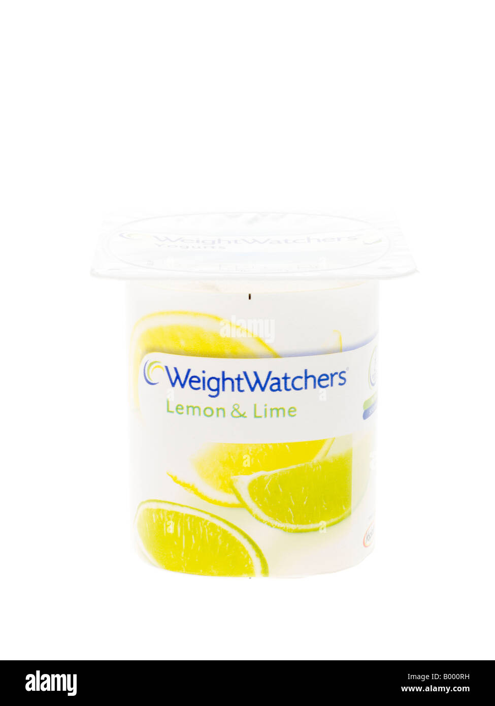 Lemon And Lime Yogurt Stock Photo - Alamy