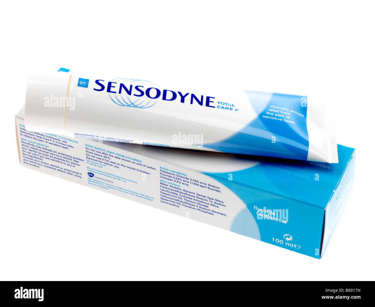 Sensitive Teeth Toothpaste Stock Photo - Alamy