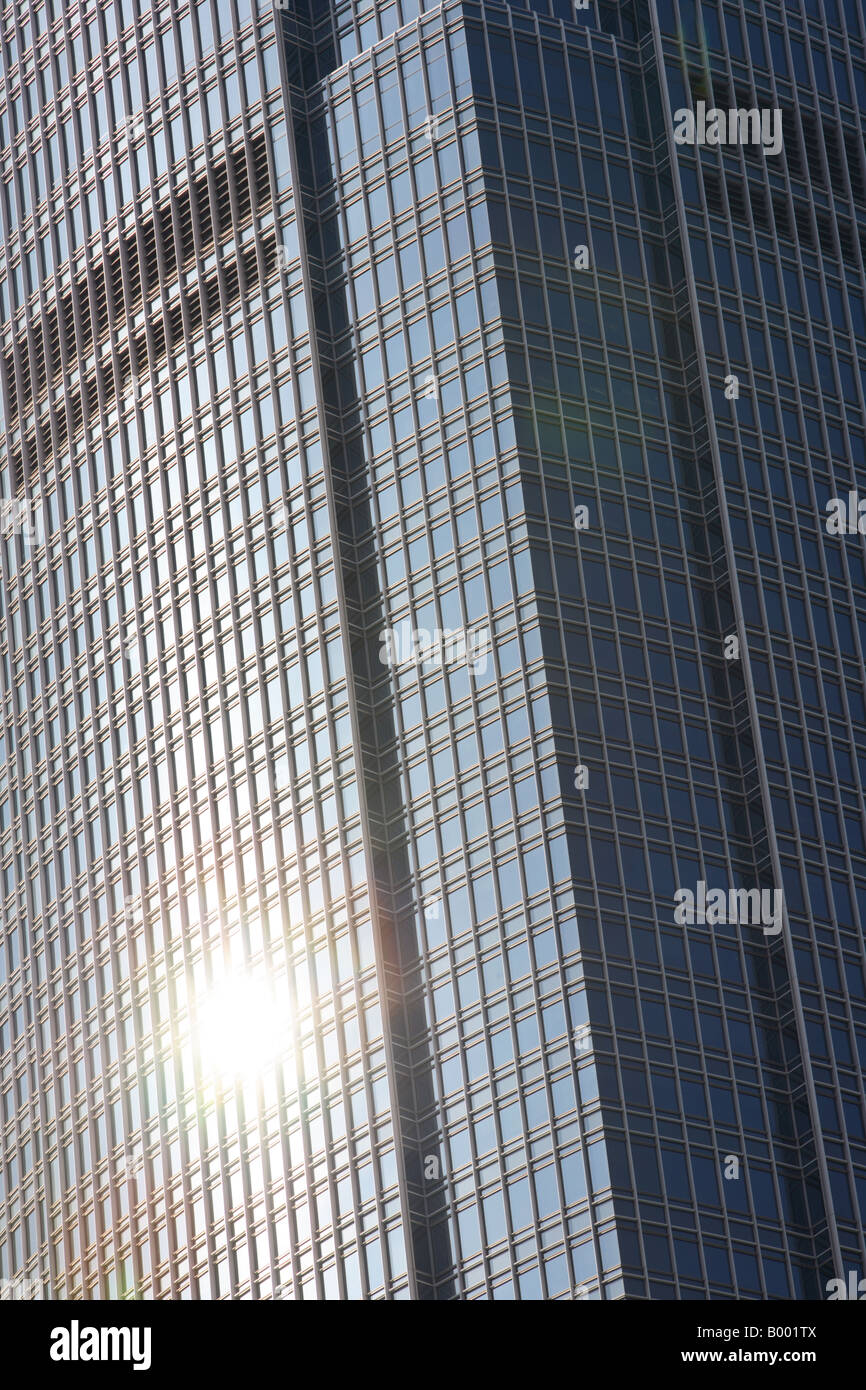 Close up of the International Finance Centre or IFC Hong Kong s tallest ...