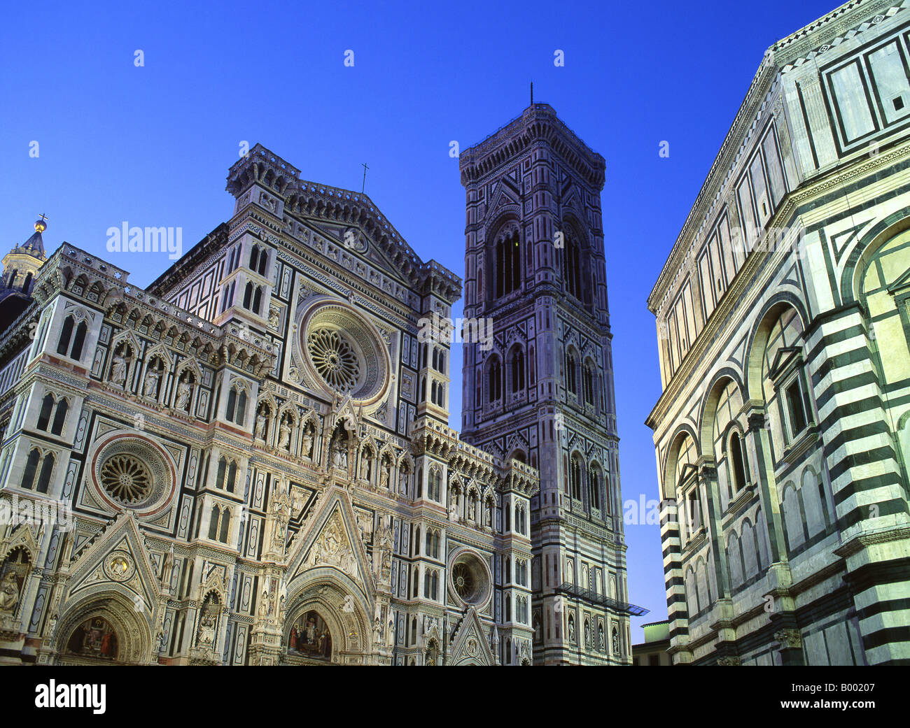 Duomo florence baptistery west facade hi-res stock photography and ...