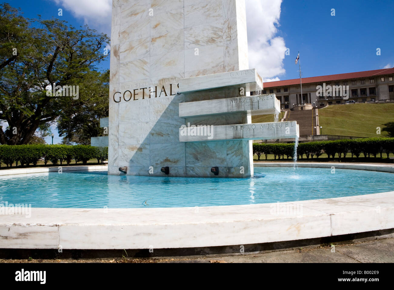 Goethals Memorial and Panama Canal Administration Building Panama City ...