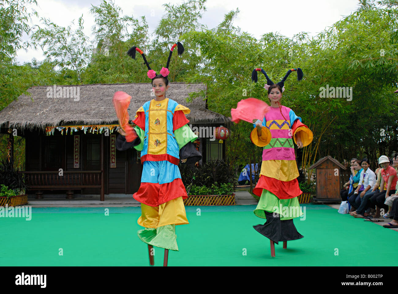 Cambodia, Siem Reap. Thai stilt dance Stock Photo - Alamy