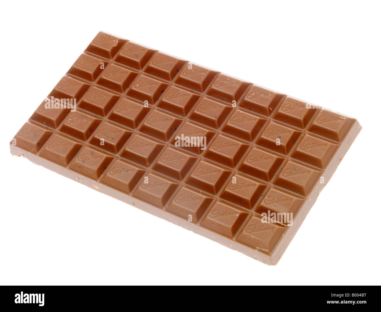Bar of Chocolate Stock Photo - Alamy