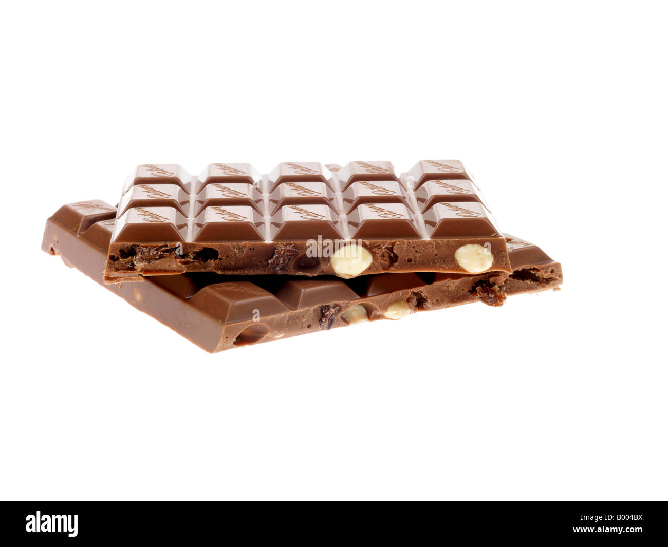 Bar of Chocolate Stock Photo - Alamy