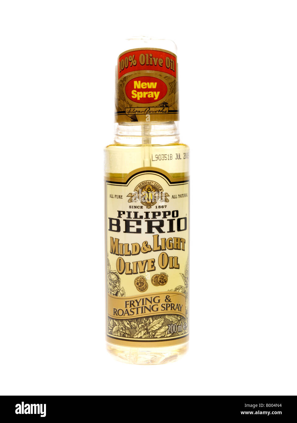 Frying and Roasting Olive Oil Spray Stock Photo - Alamy