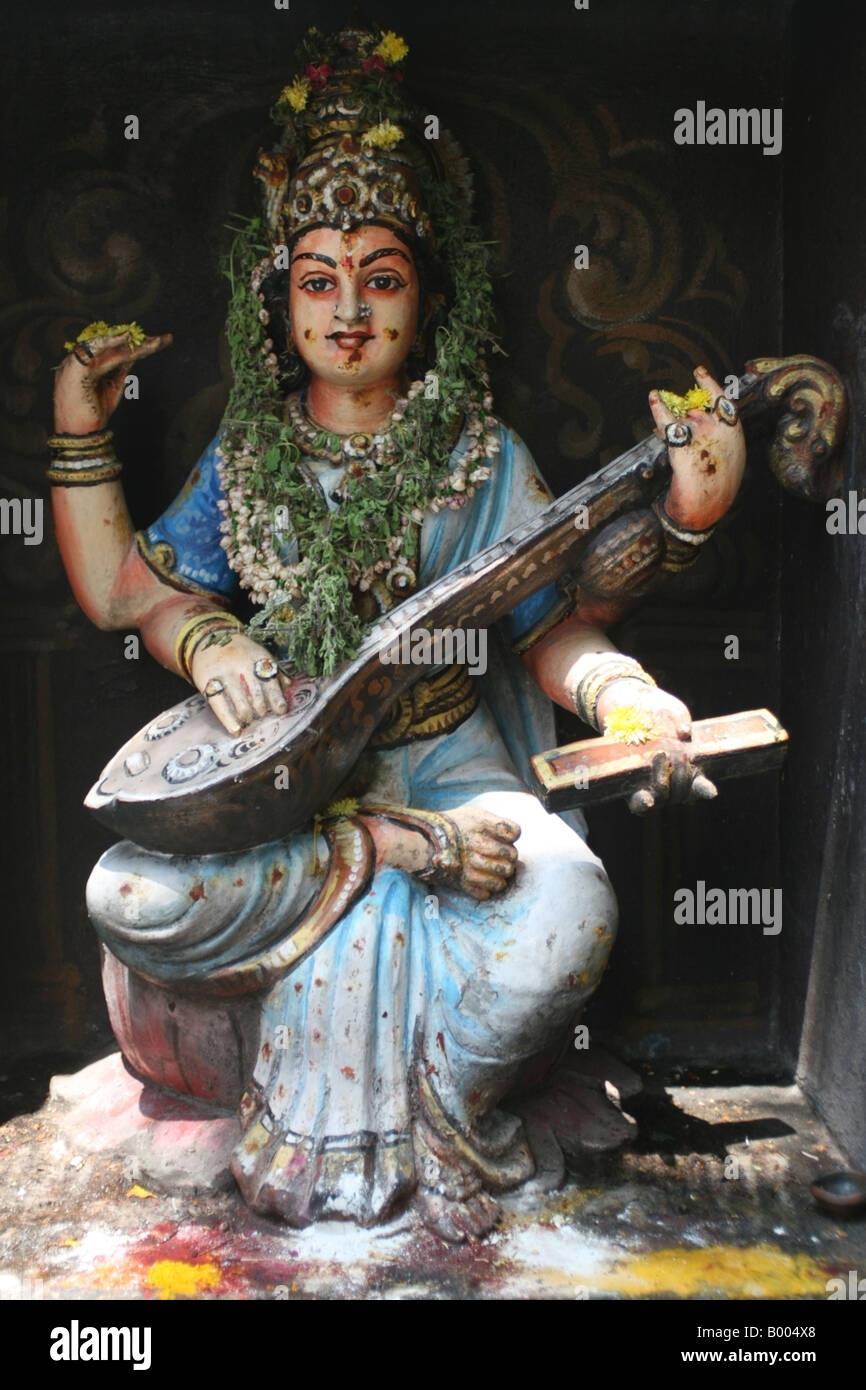 Hindu God Saraswati Hindu Goddess Saraswati: Goddess Of Knowledge