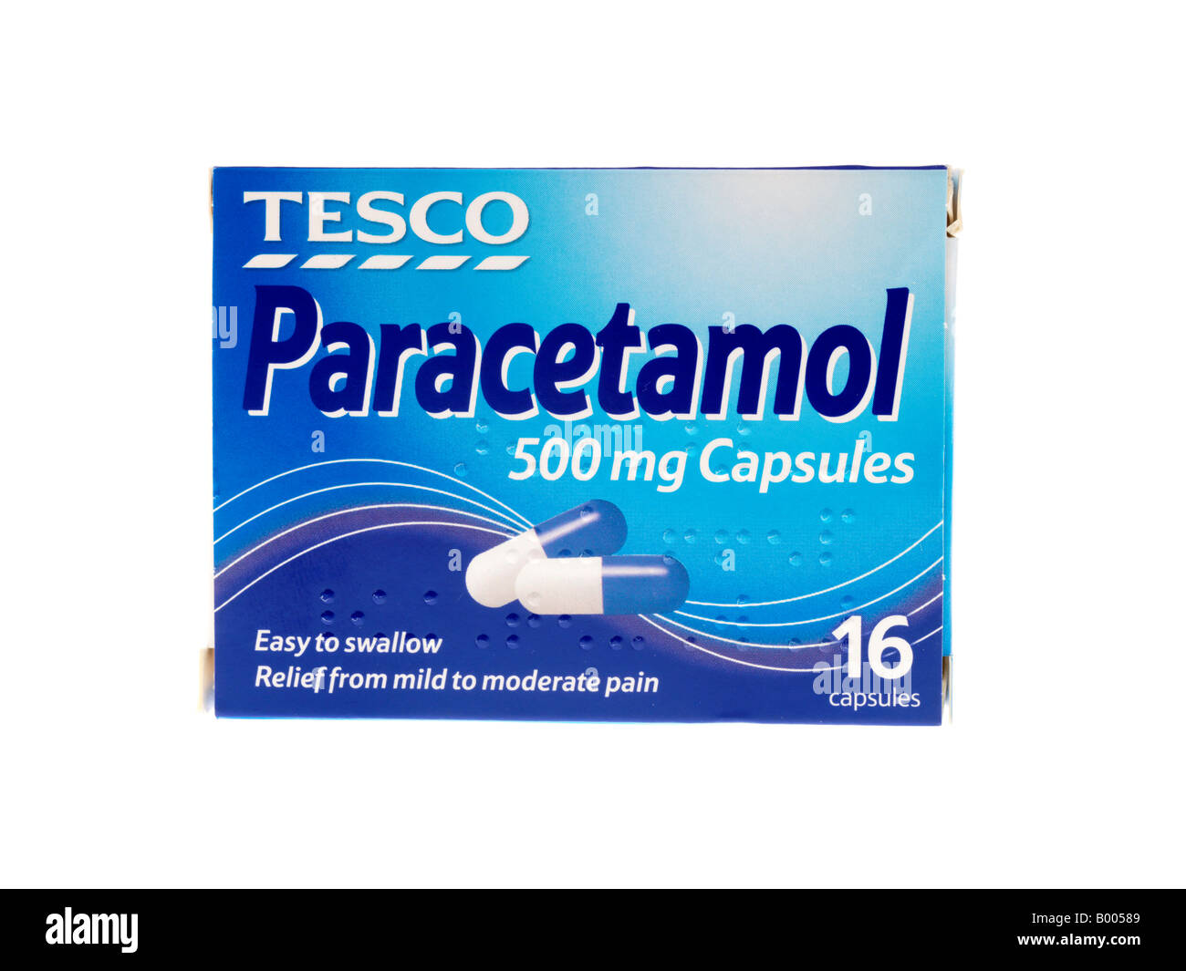 Box Or Carton Of 500mg Paracetamol Pain Relief Tablets Or Capsules ...