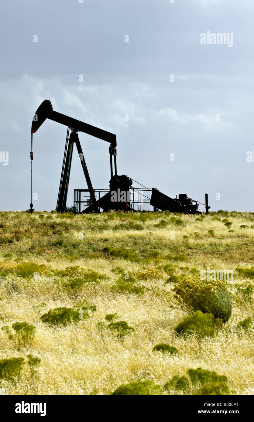 OIl jack Utah Stock Photo - Alamy