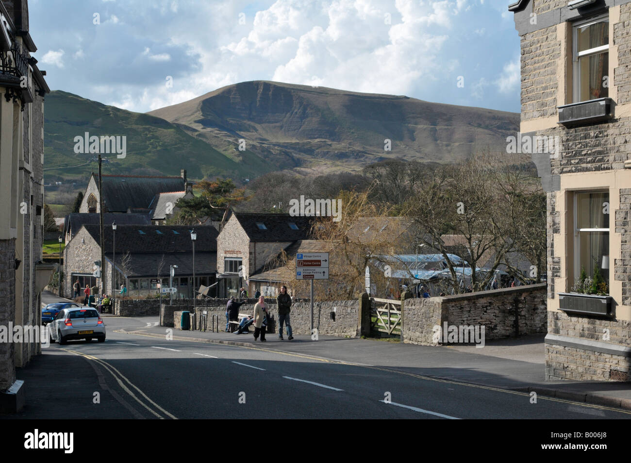 Castleton Peak District National Park Derbyshire England UK Stock Photo ...