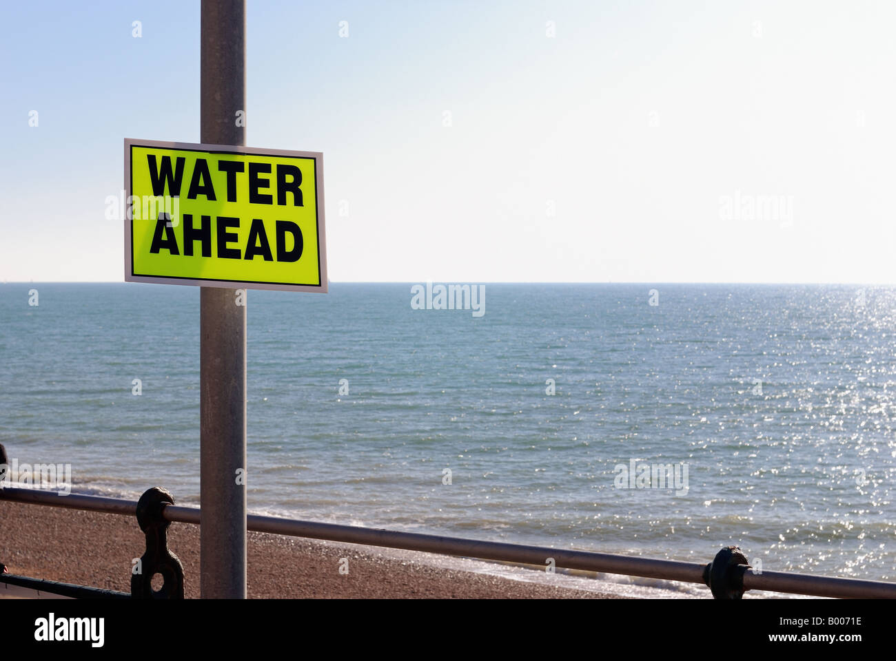 Warning holiday ahead sign hi-res stock photography and images - Alamy