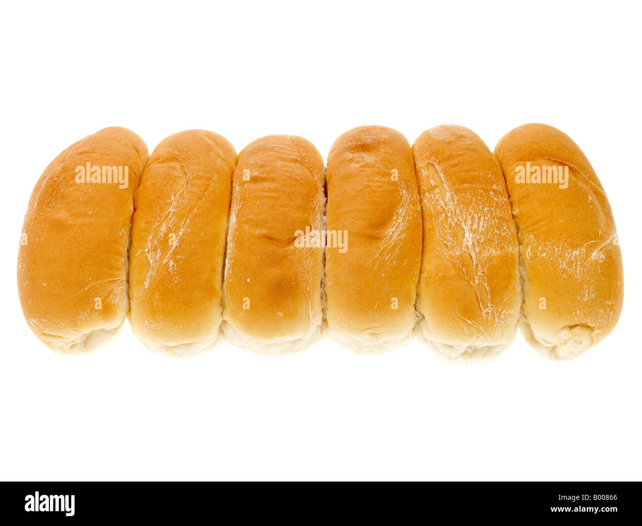 White Finger Rolls Stock Photo - Alamy