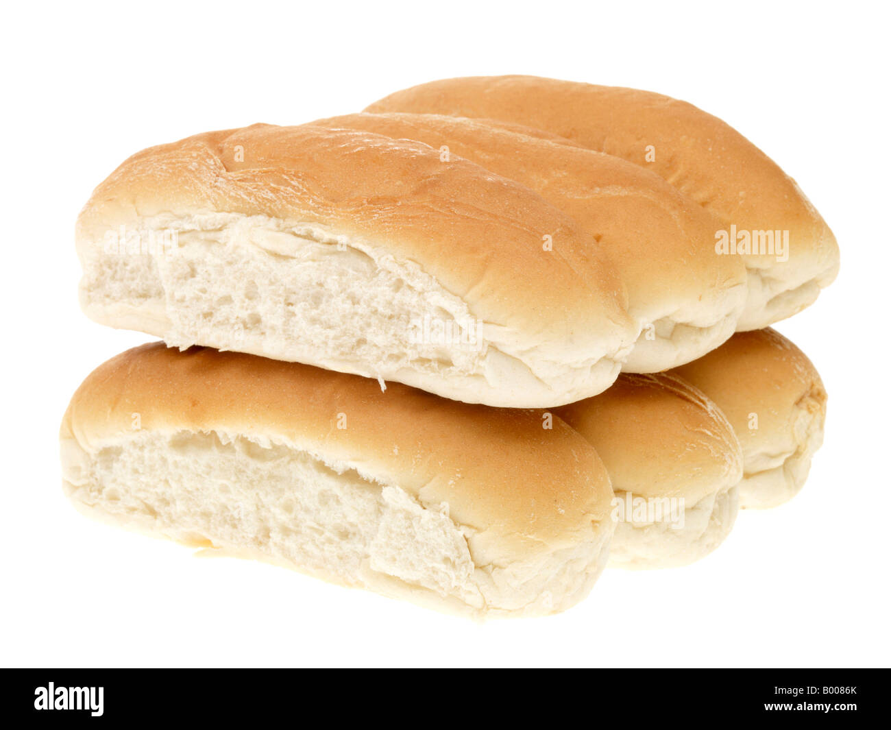White Finger Rolls Stock Photo - Alamy