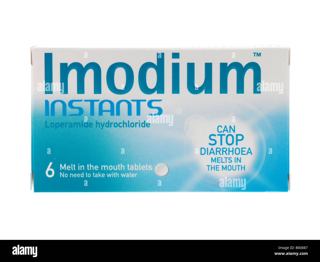 Imodium diarrhoea tablets Cut Out Stock Images & Pictures - Alamy