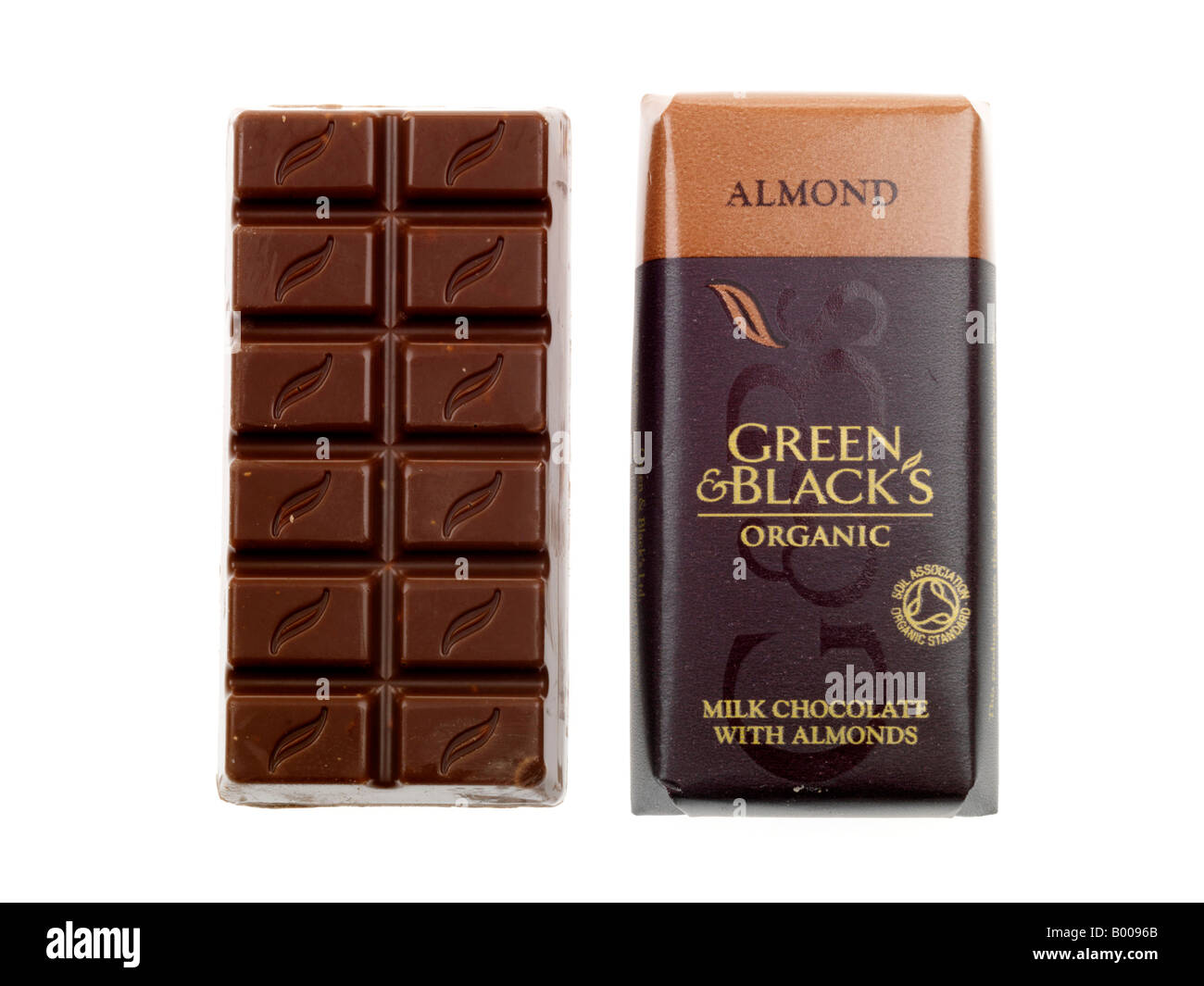 Green and blacks organic milk chocolate hi-res stock photography and ...