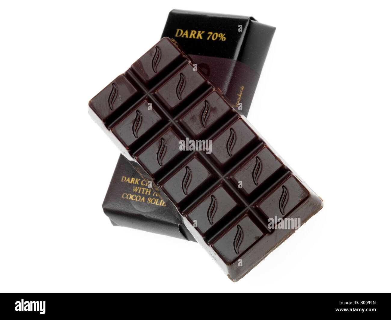 Authentic Luxury Green And Black's Whole Dark Chocolate Bar Isolated ...