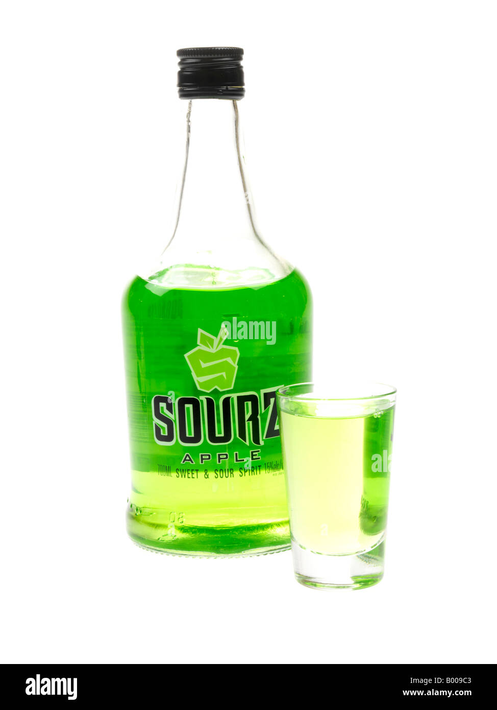 Apple Flavour Spirit Stock Photo - Alamy
