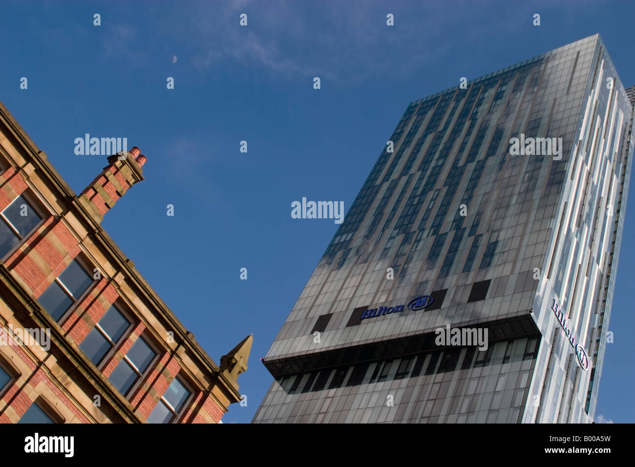 Beetham Tower Also Know As The Hilton Hotel, Deansgate, Manchester ...