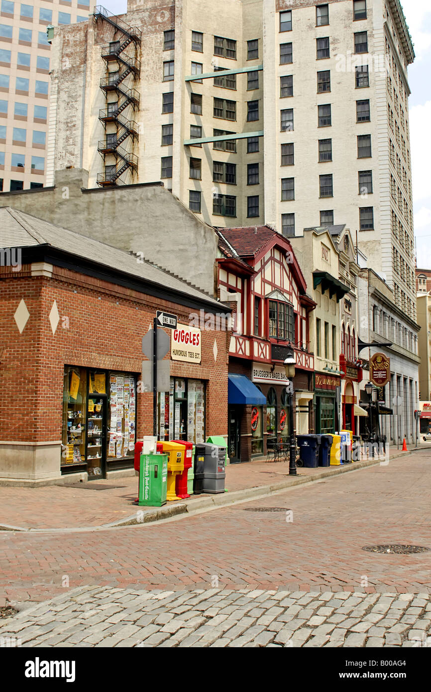 The Cultural District of Pittsburgh pennsylvania PA Stock Photo - Alamy