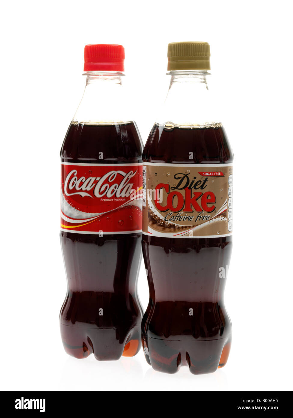 Bottles of Coke Stock Photo - Alamy
