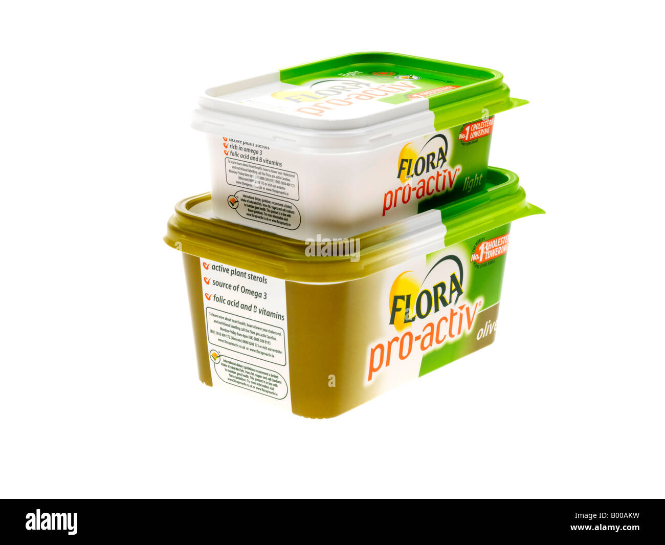 Margarine low fat spread Cut Out Stock Images & Pictures - Alamy