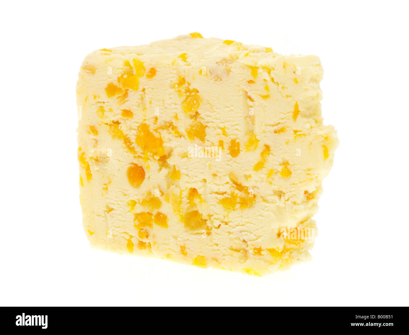 Apricot White Stilton Cheese Stock Photo - Alamy