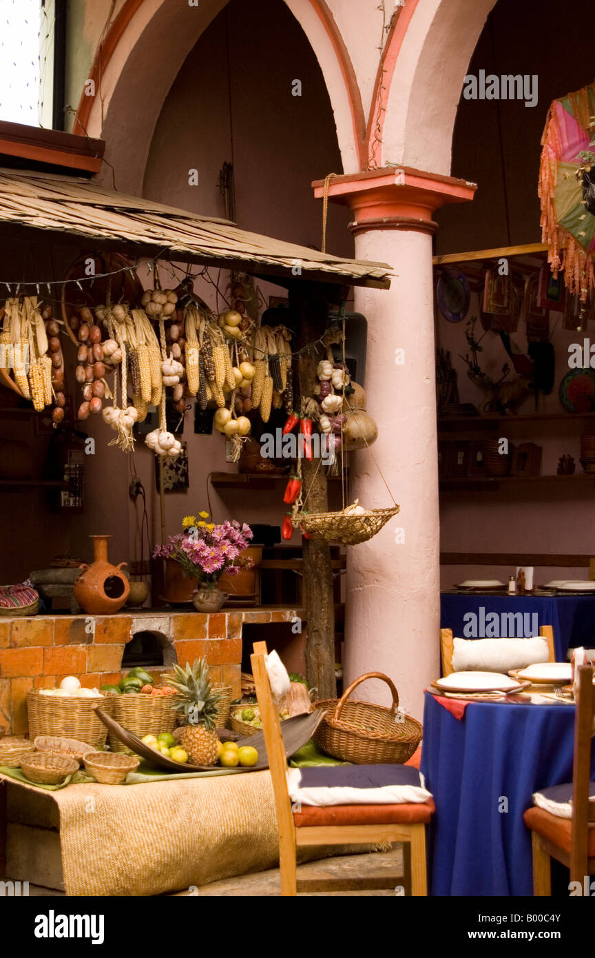 Mayan Mexican Authentic Restaurant Stock Photo - Alamy
