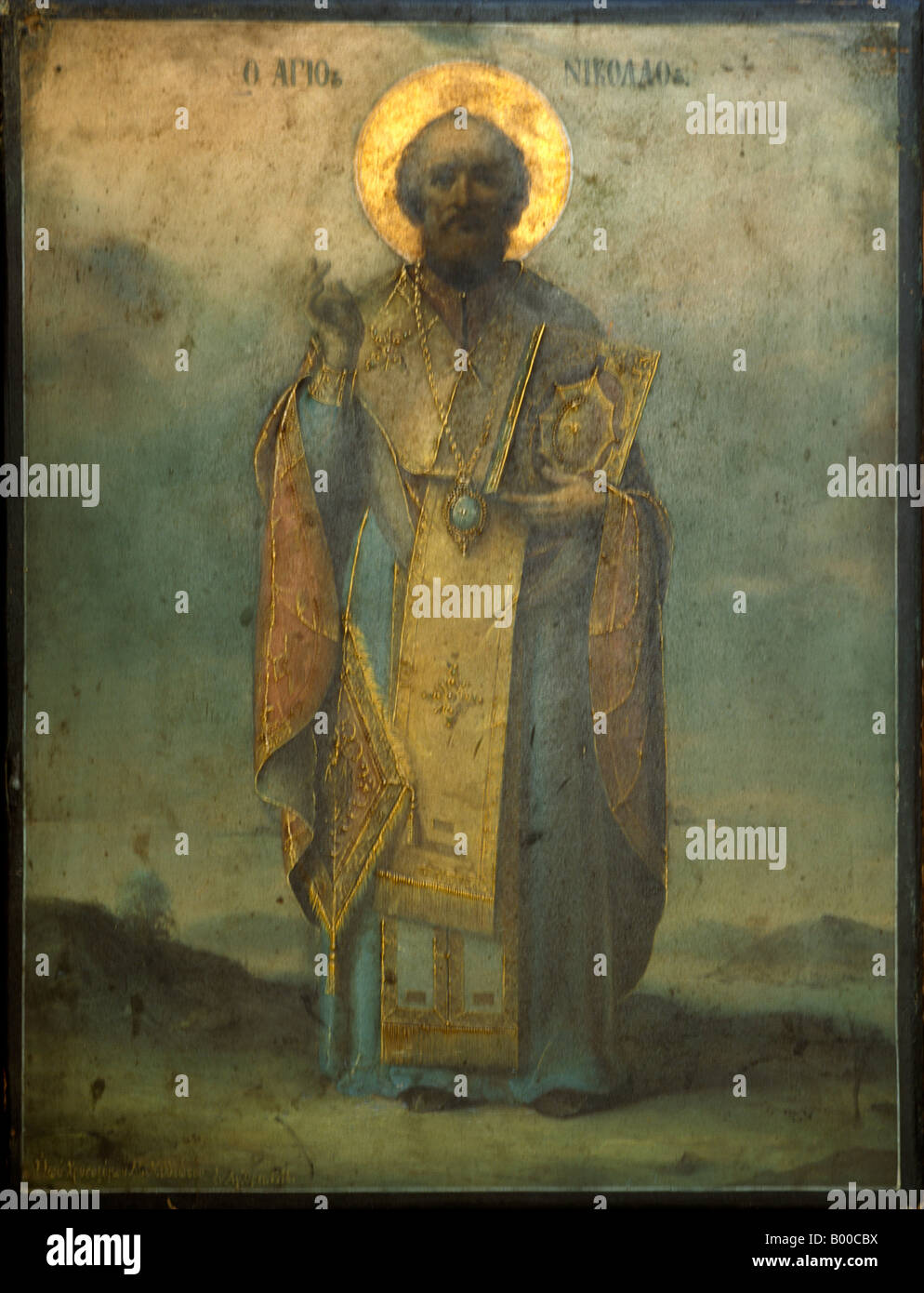 Saint nicholas painting hi-res stock photography and images - Alamy