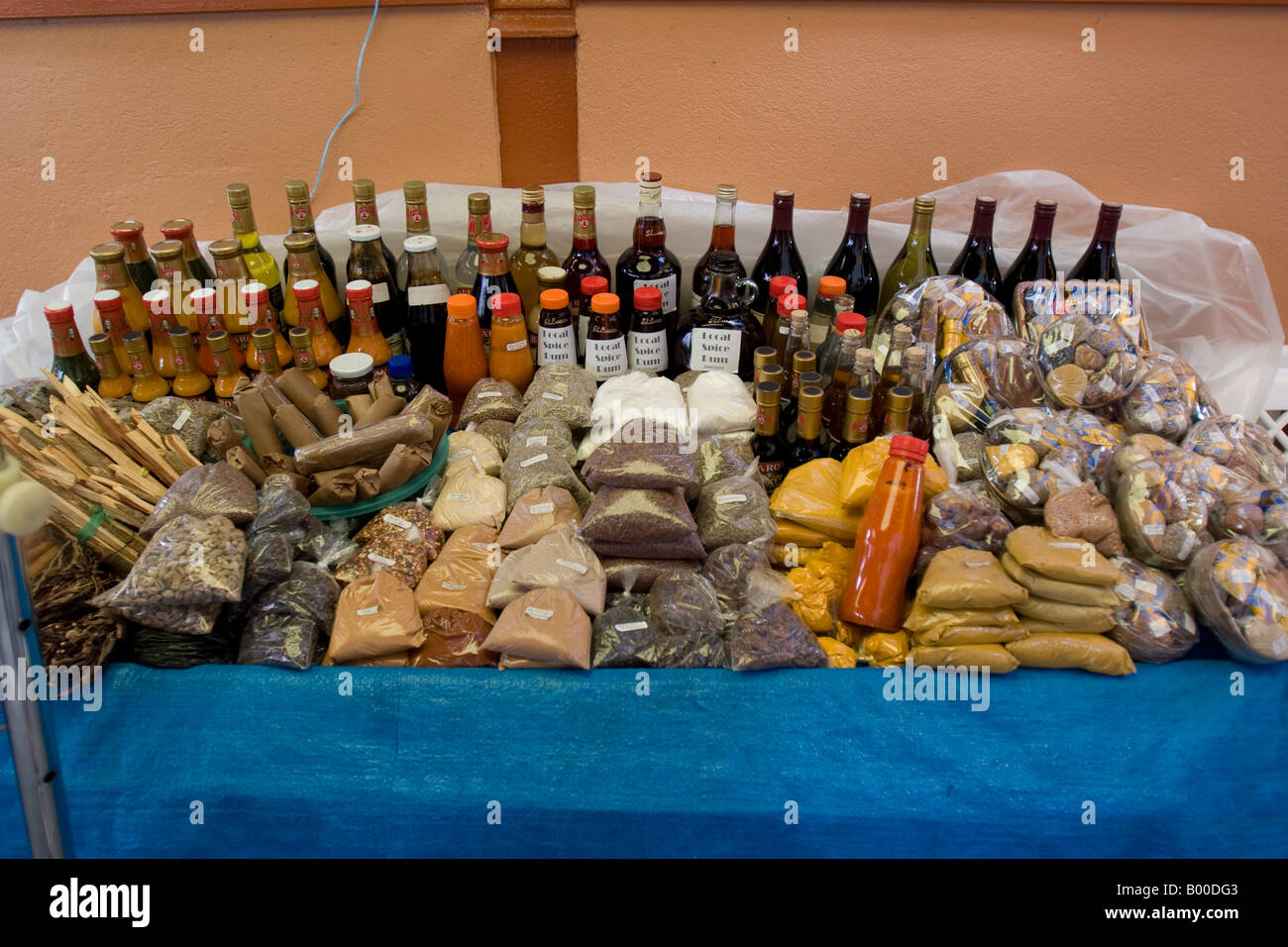 Market, Castries St Lucia Stock Photo - Alamy