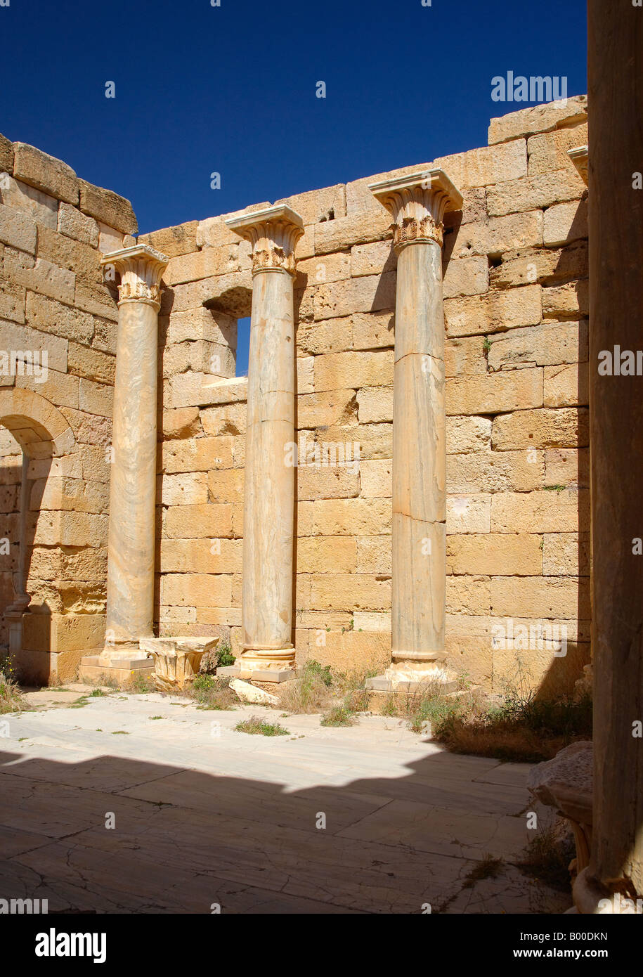 Leptis Magna, Libya, North Africa Stock Photo - Alamy