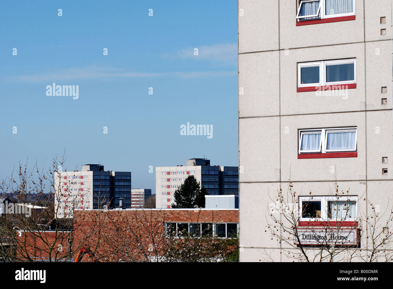 Birmingham uk high rise flats hi-res stock photography and images - Alamy