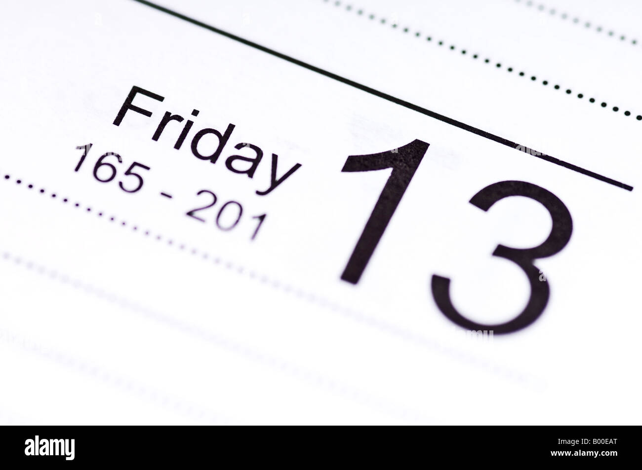 Friday 13 calendar hi-res stock photography and images - Alamy