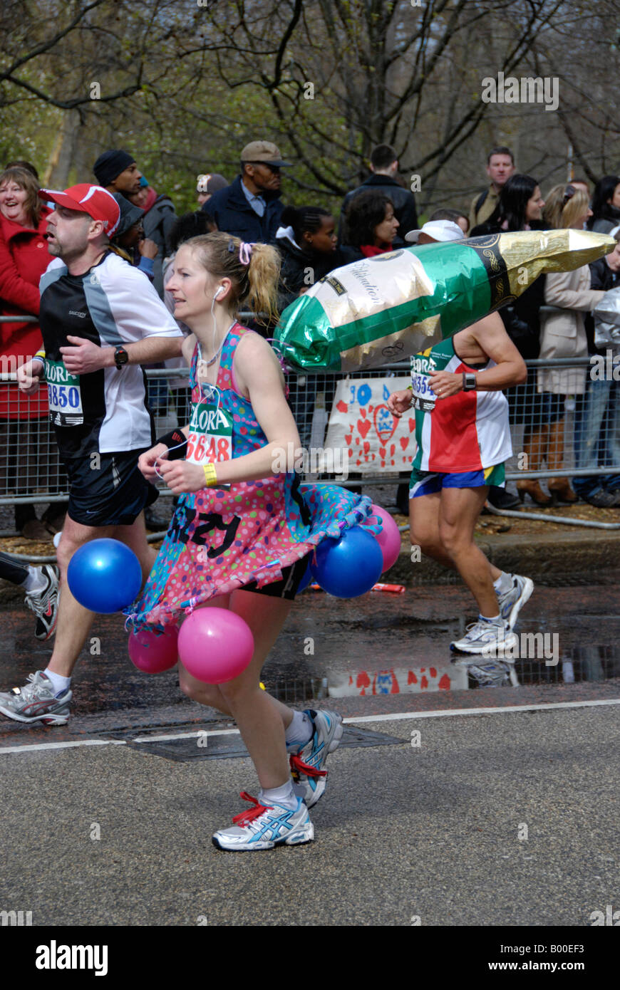 Marathon runner in costume hi-res stock photography and images - Alamy