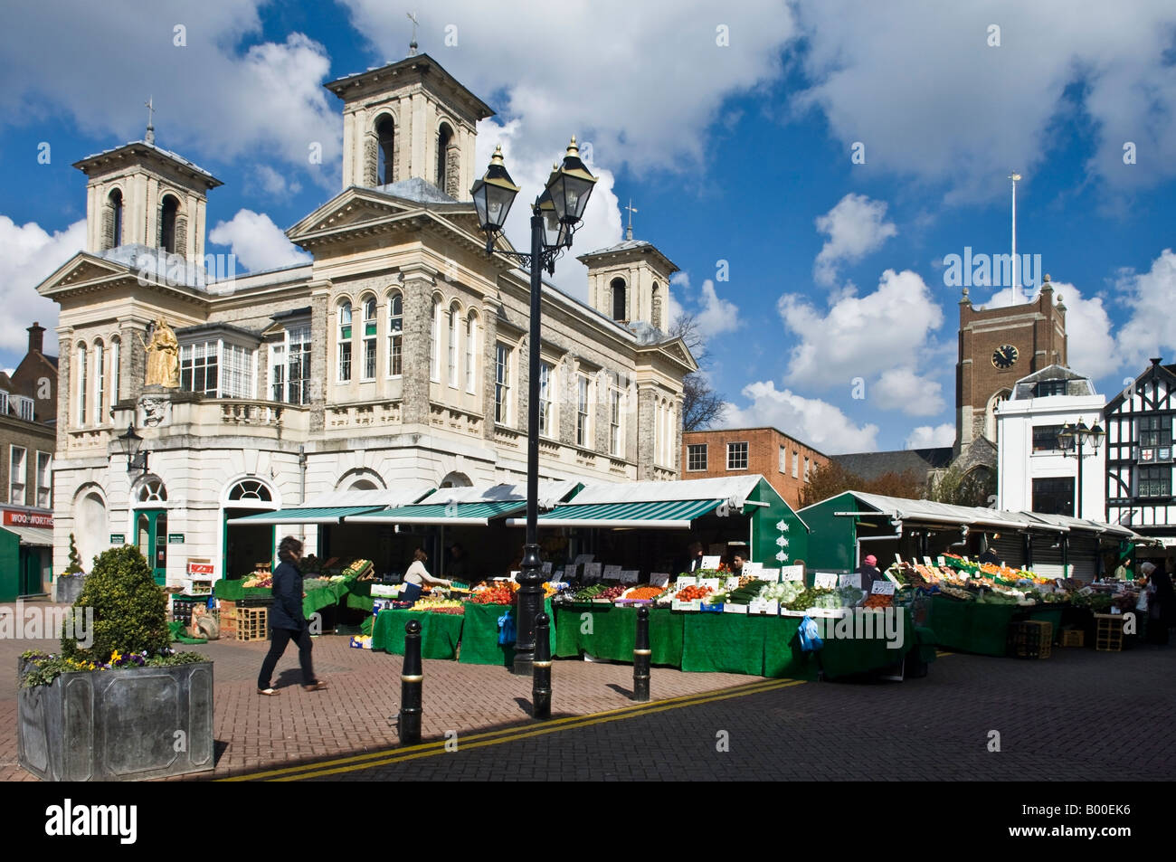 Market Square in Kingston upon Thames Surrey England UK Stock Photo - Alamy