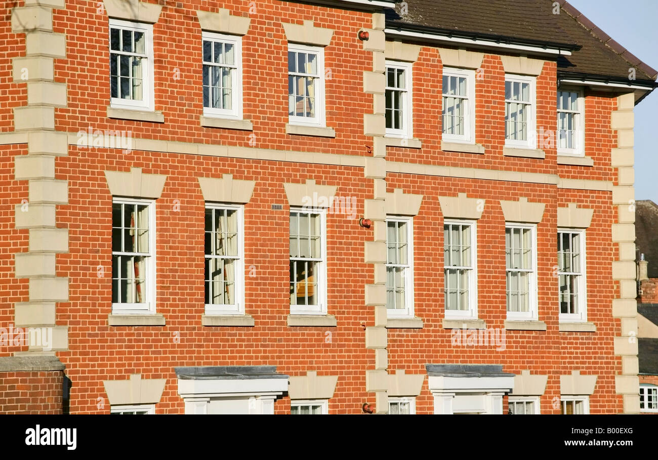 town house high street warwick warwickshire Stock Photo - Alamy