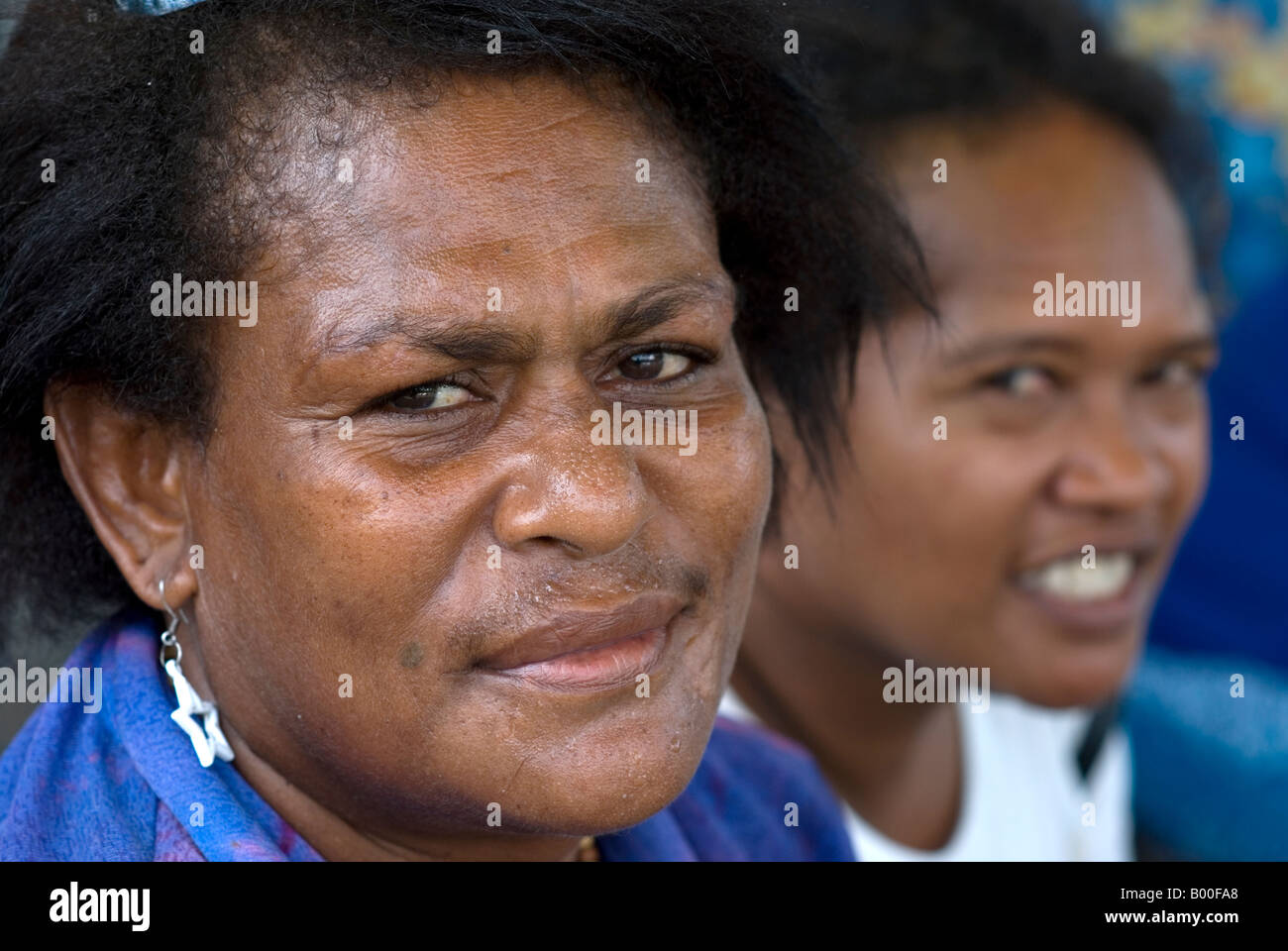 Fijian melanesian women fiji hi-res stock photography and images - Alamy