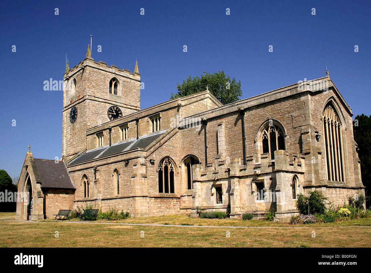 St Peter and Paul church Warsop Nottinghamshire England Britain UK ...
