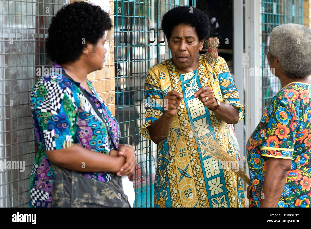 fiji nadi street scene Stock Photo - Alamy