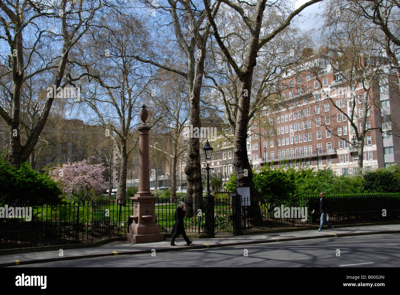 Portman Square London Stock Photo - Alamy