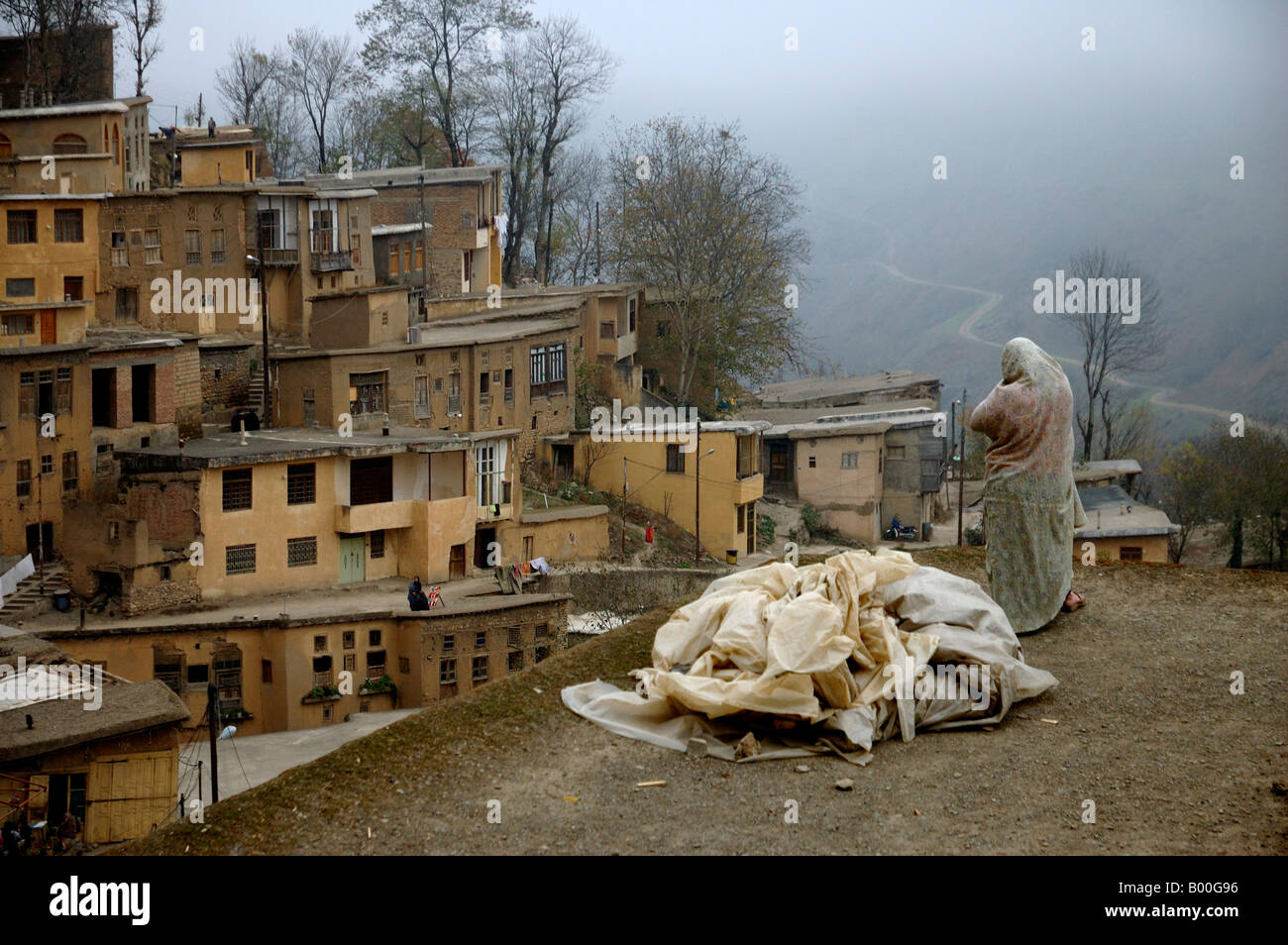 General view of Masuleh village near Rasht, Iran Stock Photo - Alamy