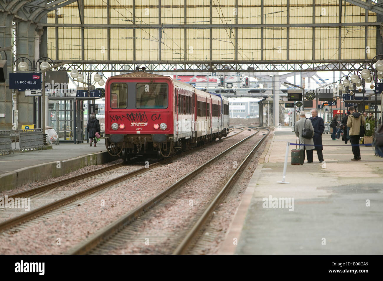 France, railway, rail, train, speed, transport, , trains, La Rochelle ...