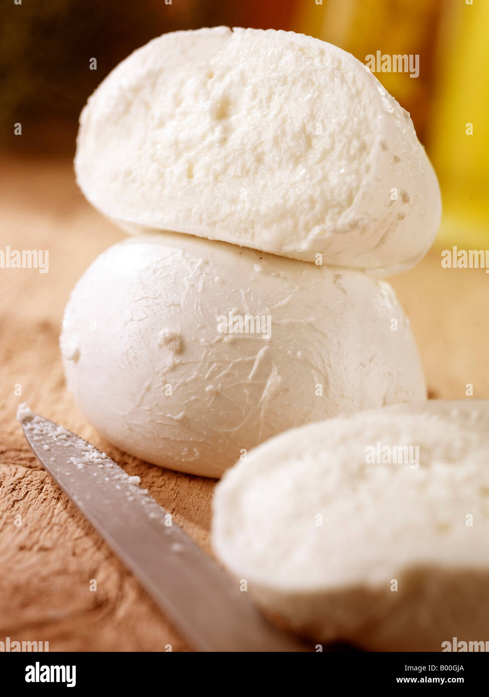 ITALIAN BUFFALO MOZZARELLA Stock Photo - Alamy
