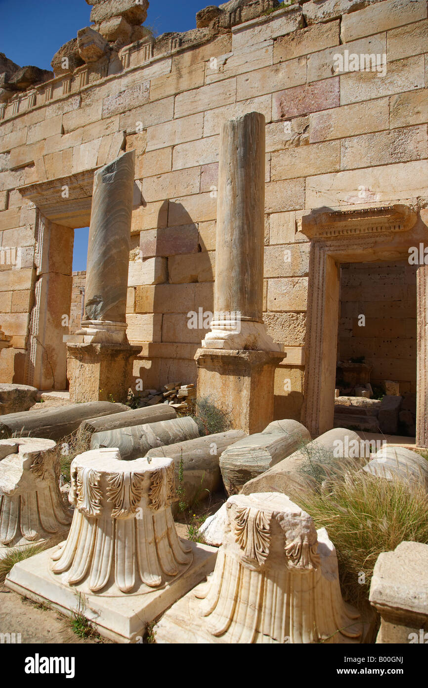 Leptis Magna, Libya, North Africa Stock Photo - Alamy