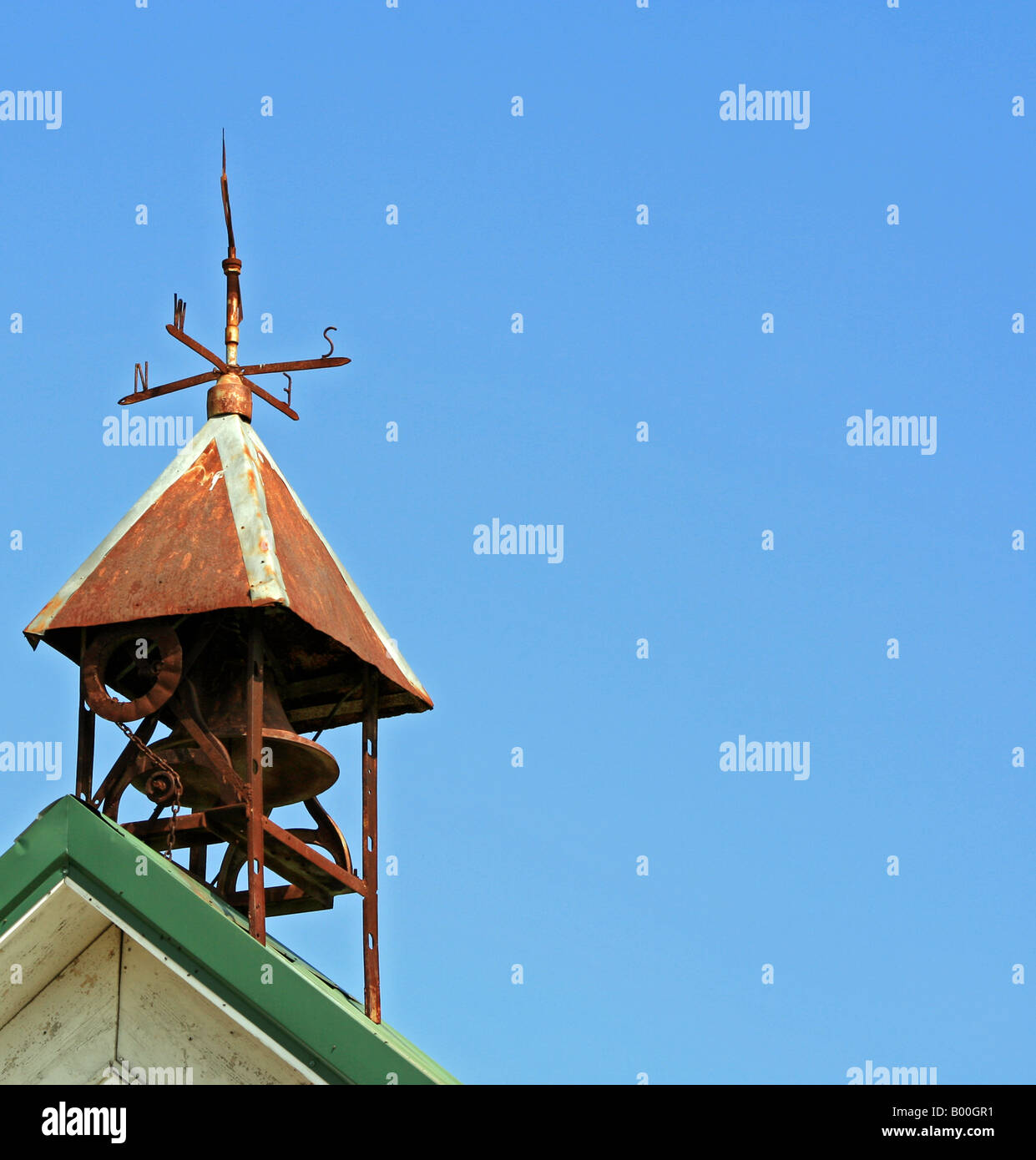 Bell with rusty roof hi-res stock photography and images - Alamy